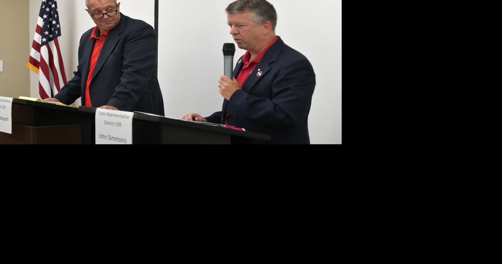Marquart, Simmons stake their claim at candidate forum | Local News ...