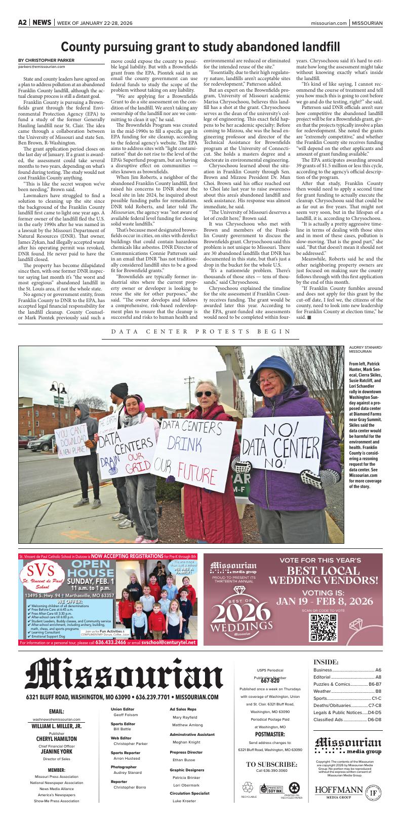 Page A02 | E-edition | missourian.com