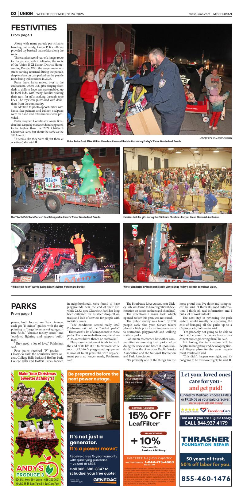 Page D02 | E-edition | missourian.com