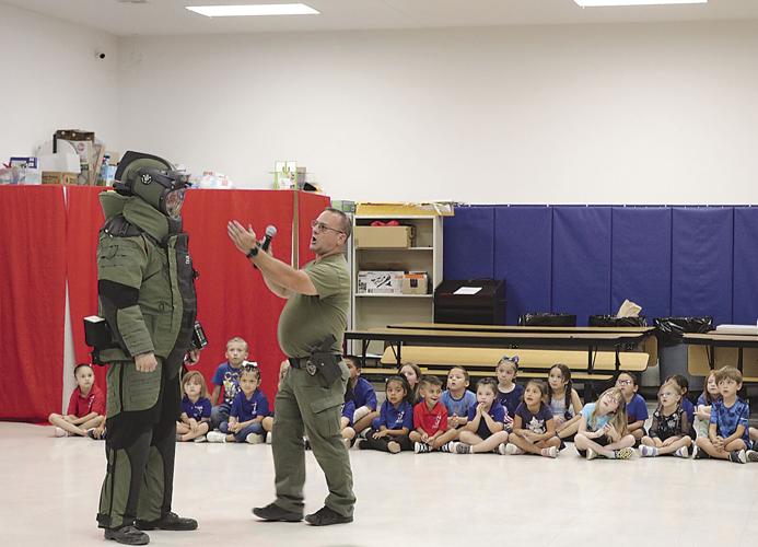 Elementary school students get close look at bomb squad tech | News ...