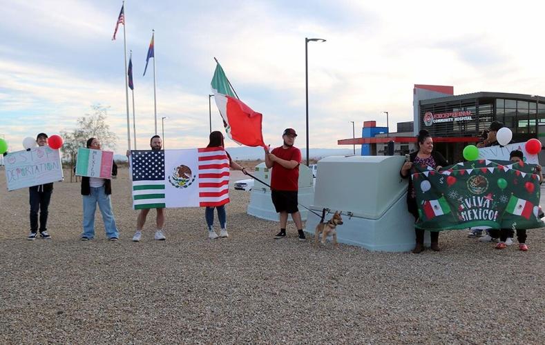 Year in review: Protesters gather to oppose President Donald J. Trump's ...