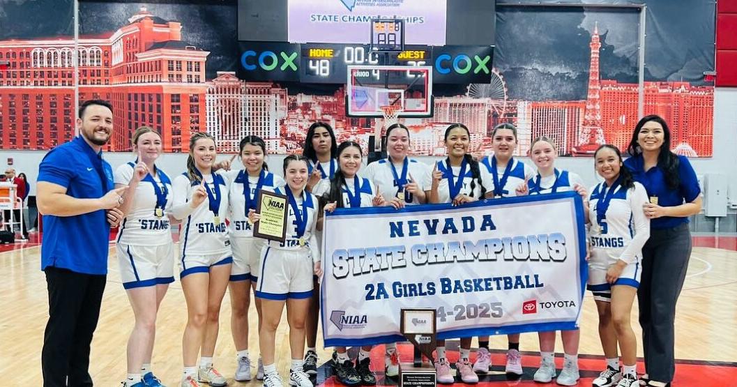 Lady Stangs win second straight state championship | Needles News ...