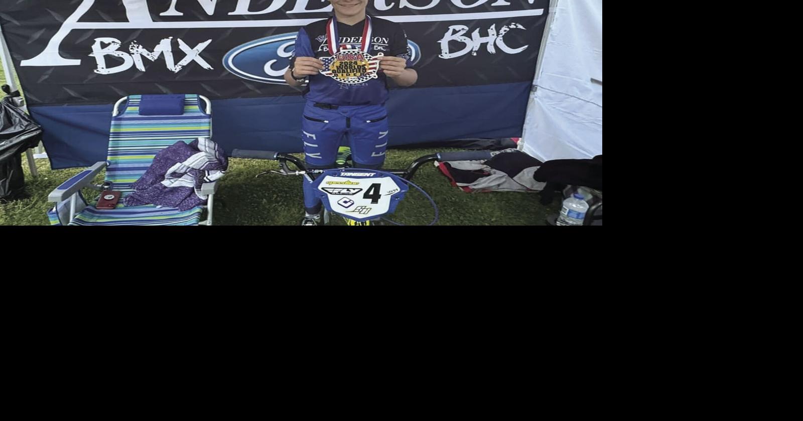 Pedaling to glory: Rising BMX star Crash Schaffer trains for world ...