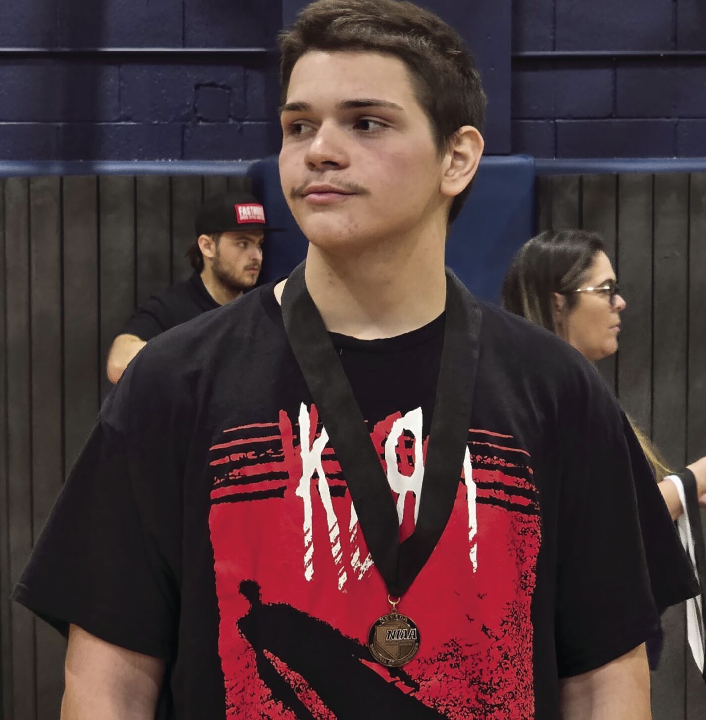 3 Laughlin wrestlers record wins at Founders Academy | News ...