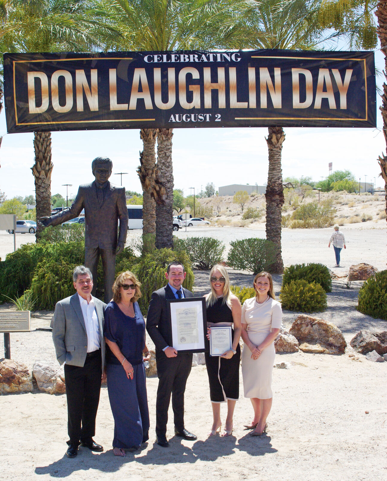 Town’s namesake honored with Don Laughlin Day as Riverside Resort ...