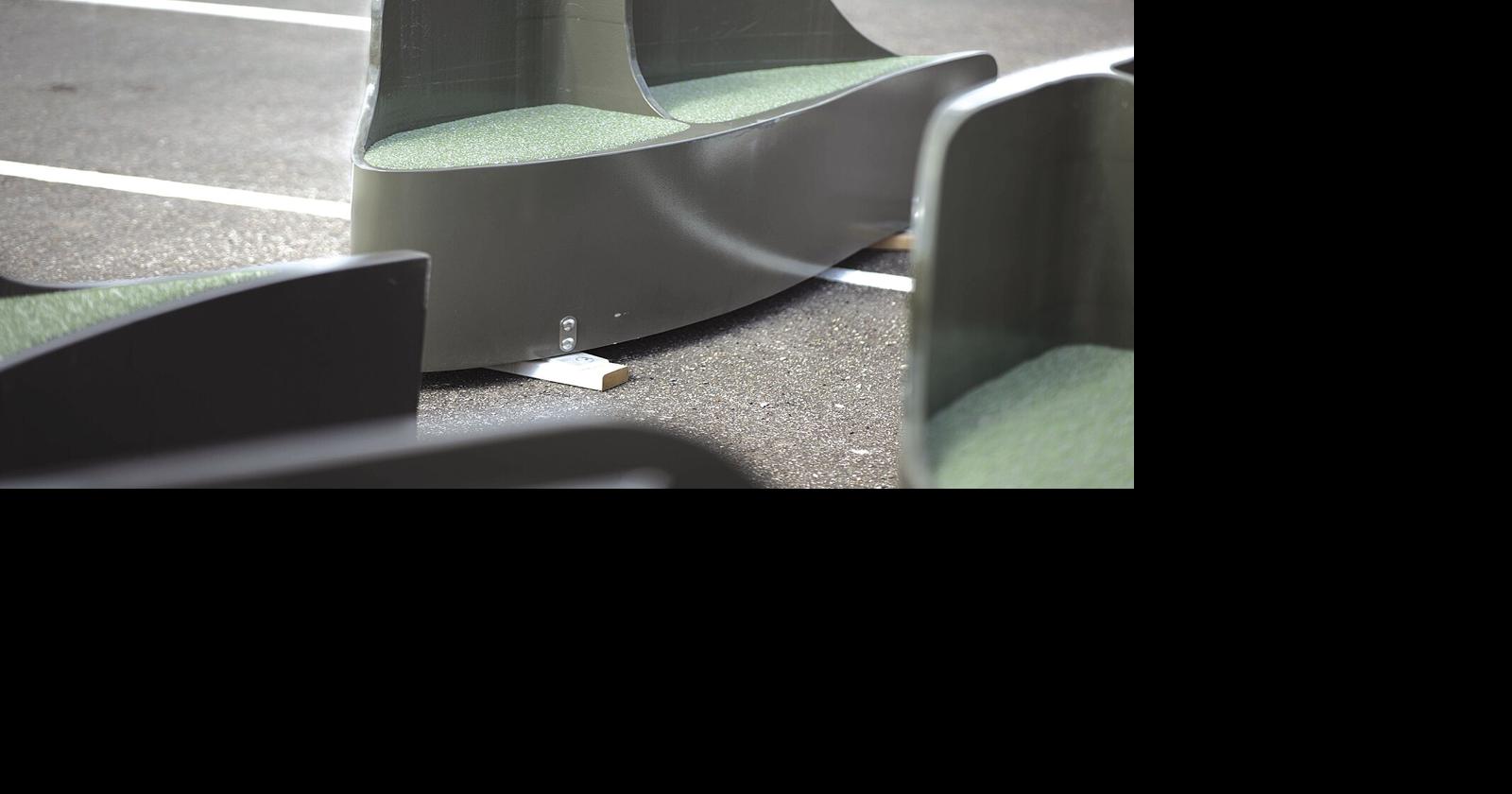 Benchmark donation: Recycled wind turbine blades become functional art ...