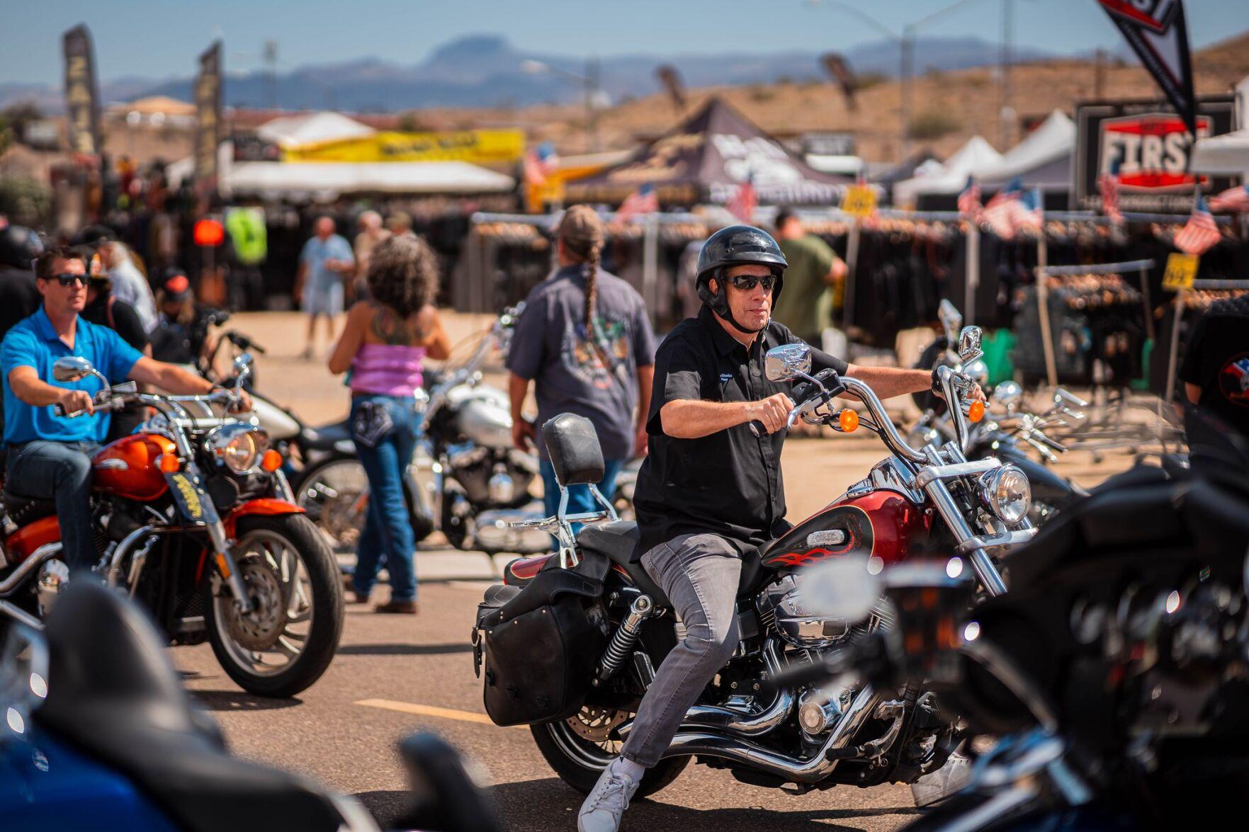 Kickstands up: Mayor Steve D'Amico gets Mayhem Main Motorcycle Rally ...