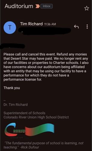 CRUHSD pulls plug on charter school's musical production | News ...