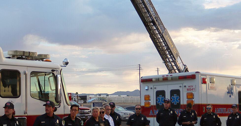 Valley View Medical Center and Fort Mojave Mesa Fire host flag ceremony ...