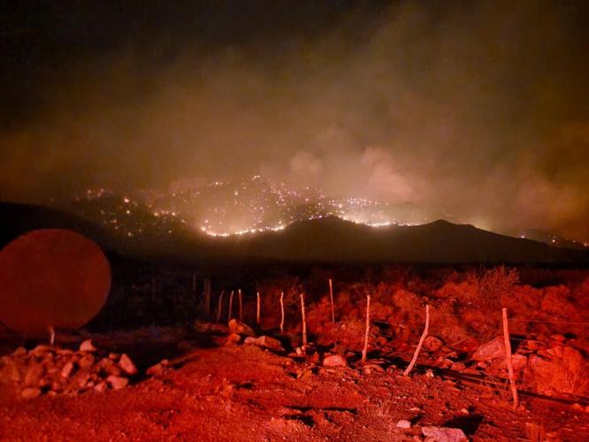 Vock Canyon residents on ‘set’ status as Element Fire north of Kingman ...