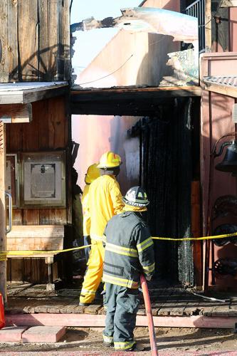 'The ghost town that refuses to die': Thursday night structure fire in ...