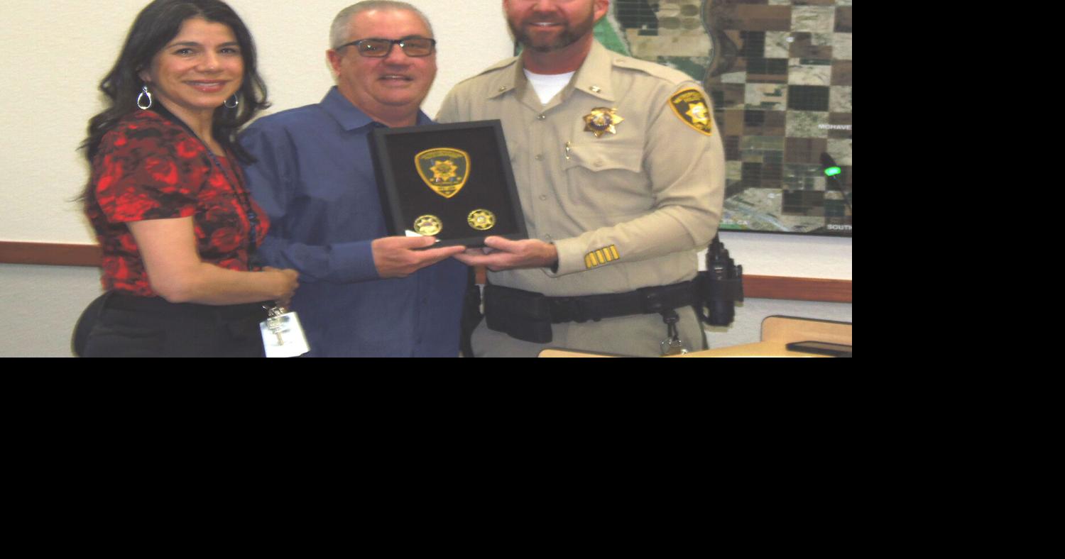 Trudell honored by LVMPD for bike rodeo contributions | News ...