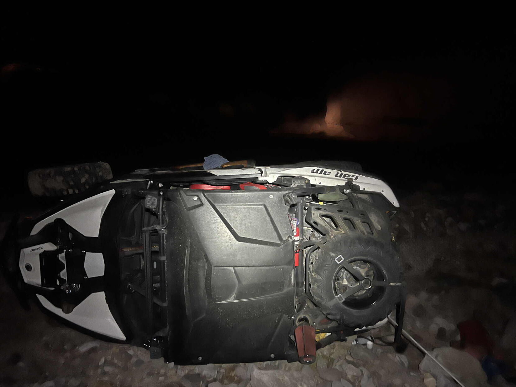 Man rescued unharmed after crashing his UTV near The Narrows | News ...