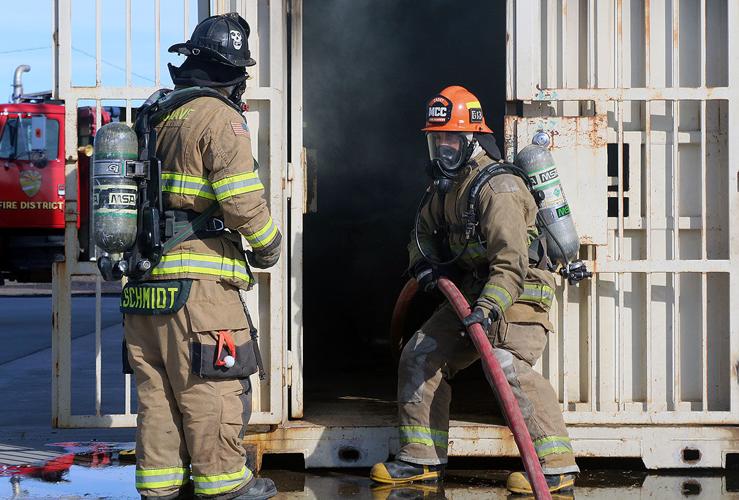 Valley fire departments coordinate live fire training for Mohave ...