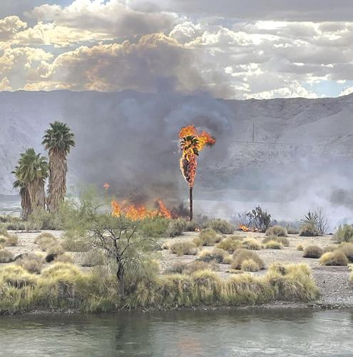 Island fire | News | mohavedailynews.com