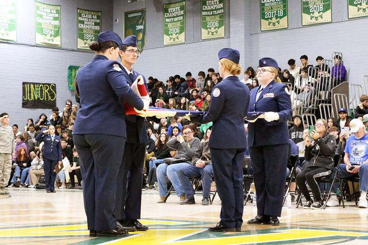 An opportunity to reflect: Veterans honored at 15th annual Veterans Day Assembly at Mohave High ...