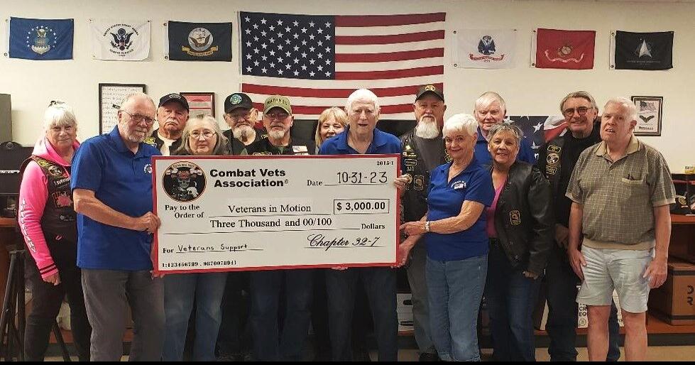 Combat Veterans Motorcycle Association supports Veterans in Motion ...