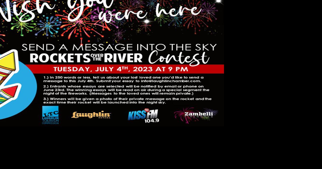 Laughlin Chamber accepting 'Wish You Were Here' fireworks messages ...