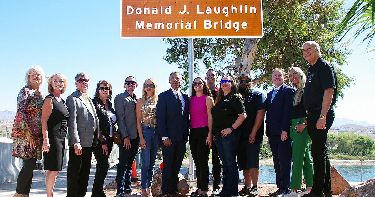 Laughlin founder celebrated at official dedication of Donald J ...