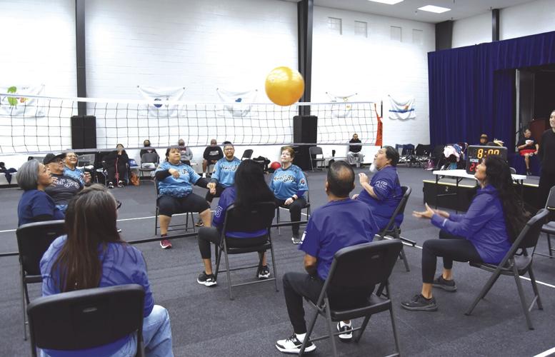 Remain seated: Chair volleyball a popular twist on old game | News ...