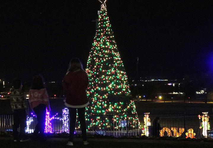 Community, caroling and Christmas lights: Gary Keith Civic Center Park ...
