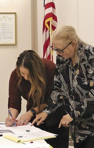 Photos: Irene Romero swears in as City Planner at the June 11 City ...