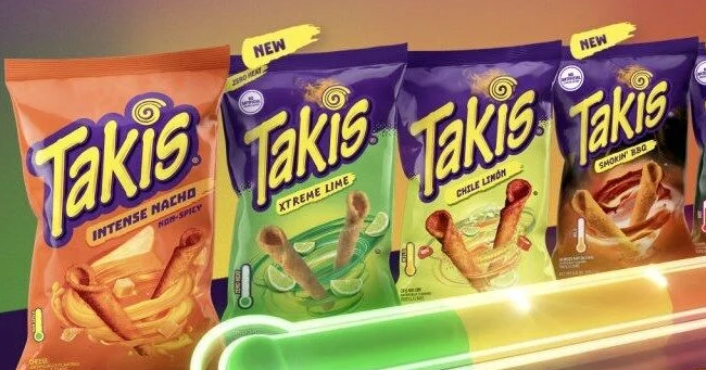 Takis drops six bold new flavors, dials up intensity from zero to hot ...