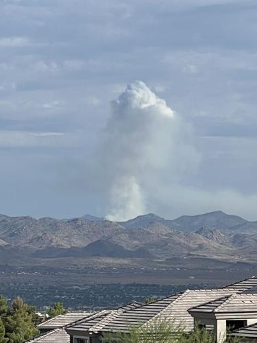 Element Fire grows to 5,364 acres as flames move towards Mount Tipton ...