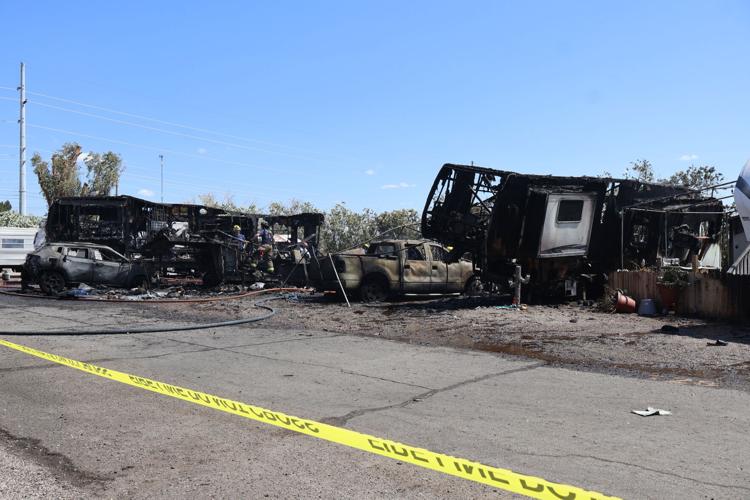 One person dies in multi-structure fire in Silver Creek RV Park | News ...