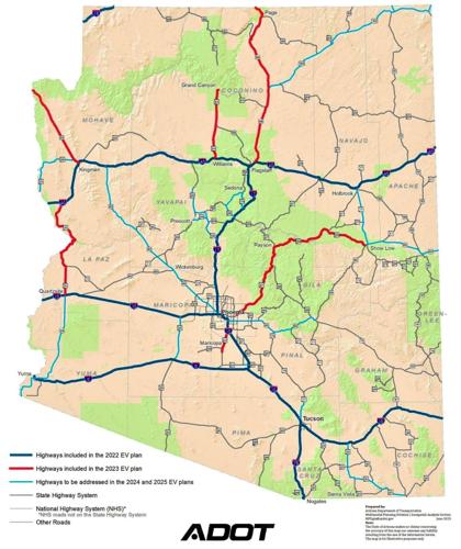 State adds Highway 95 to EV rollout | News | mohavedailynews.com