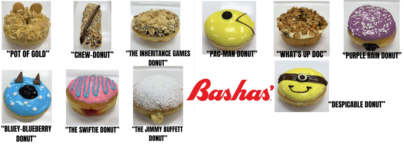 Bashas' announces 10 Arizona finalists in its Annual Donut Flavor Craze ...