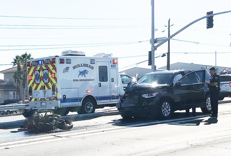 Motorcyclist killed in three vehicle crash | News | mohavedailynews.com