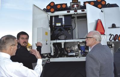 Street sweeper on display | | mohavedailynews.com