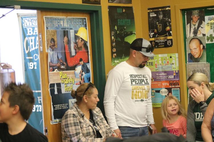 Mohave High School football team receives send-off before semifinal ...