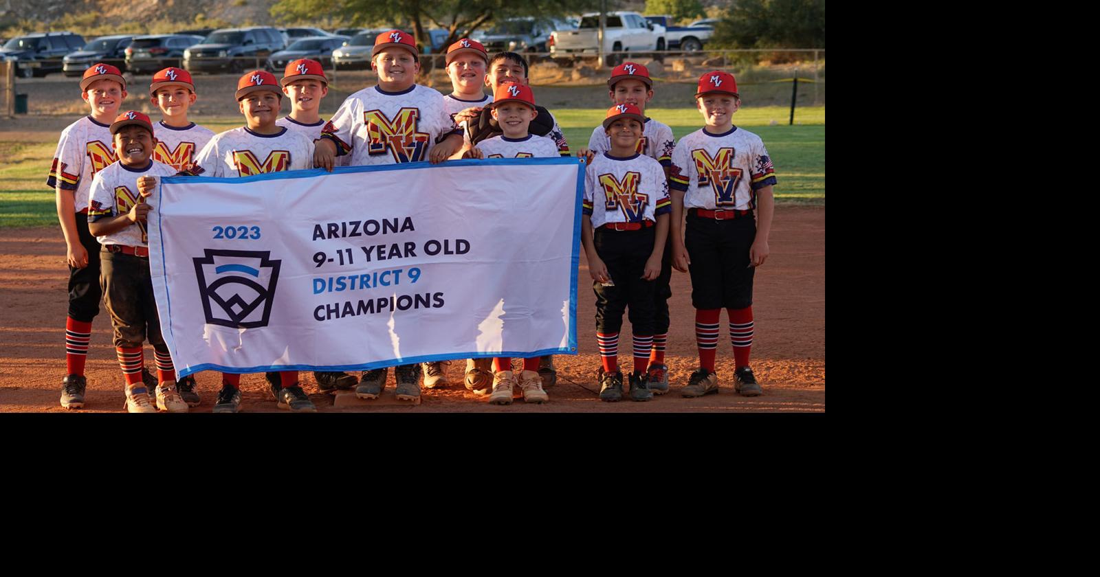 Mohave Valley 9-11 all-star baseball team wins district championship ...