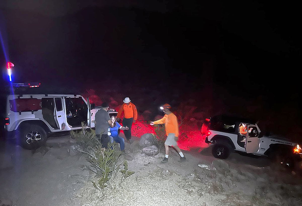 Man and woman rescued by MCSO Search and Rescue after UTV crash and ...