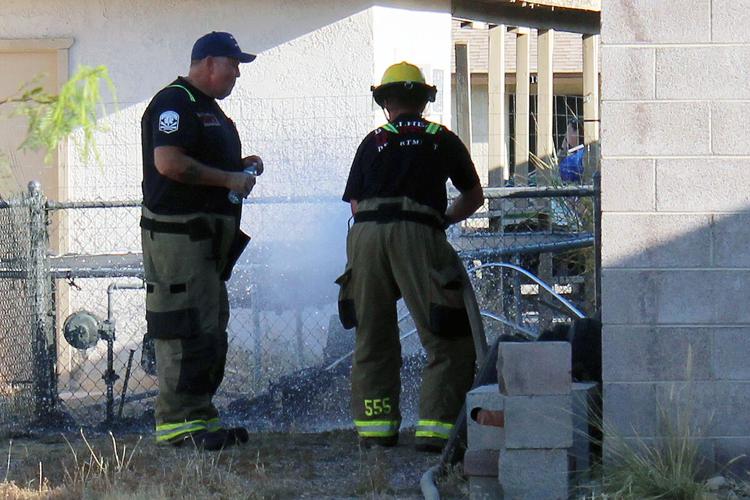 No one injured in gas meter fire | News | mohavedailynews.com