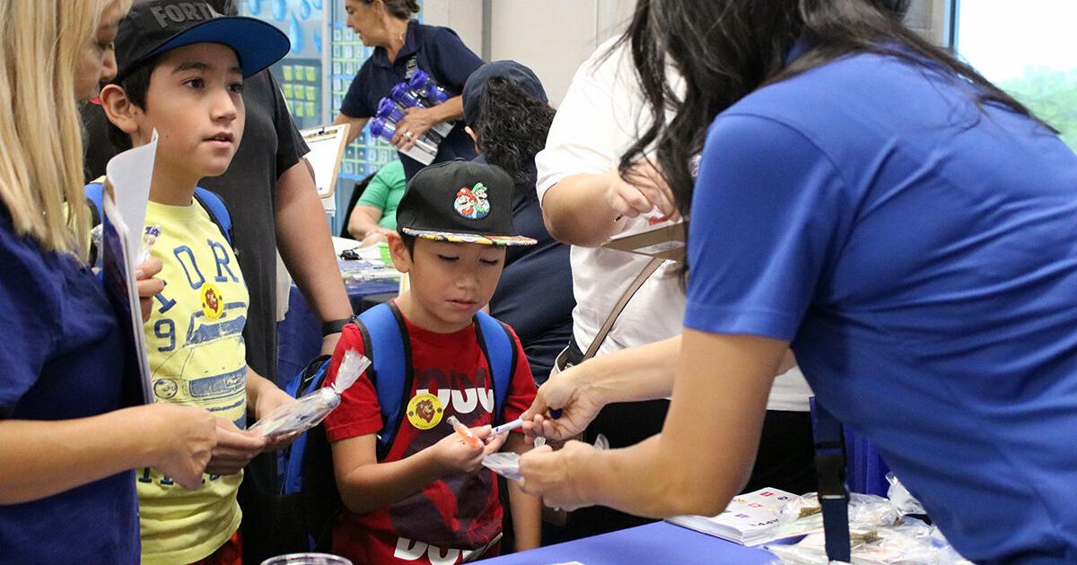 Laughlin Back-to-School Wellness Fair prepared students and their ...