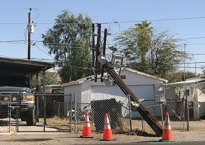 Saturday storm knocks out power for more than 6,300 residences from Mohave Valley to Bullhead ...