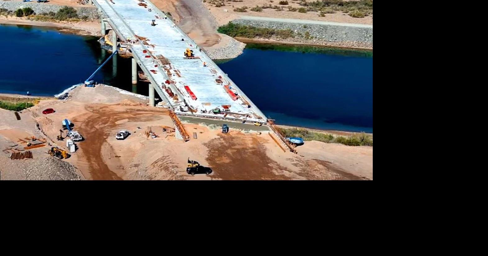 Colorado River bridge gets fresh concrete | News | mohavedailynews.com