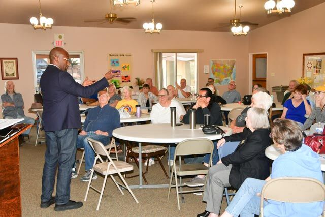 Democratic congressional candidate meets local supporters | News ...
