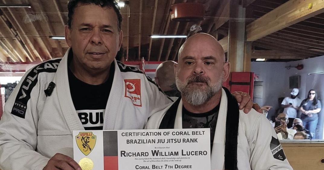 Master Rick Lucero becomes fifth American to receive coral belt ranking ...