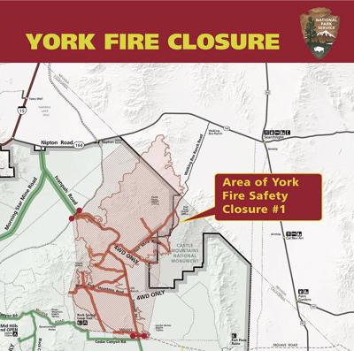 NPS issues closure in burn area | News | mohavedailynews.com