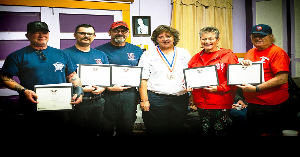 Oatman Fire Dept volunteers presented with President's Volunteer ...