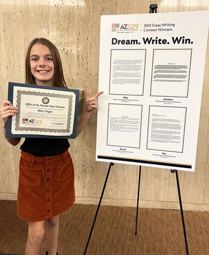 MALC fifth grader among 20 winners in statewide essay contest | News ...