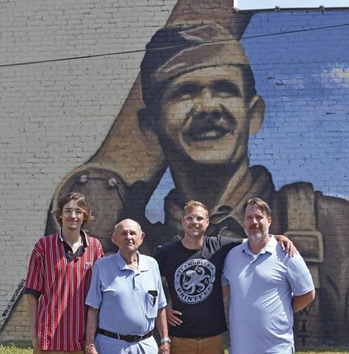 Mural features World War II pilot | News | montgomeryherald.com