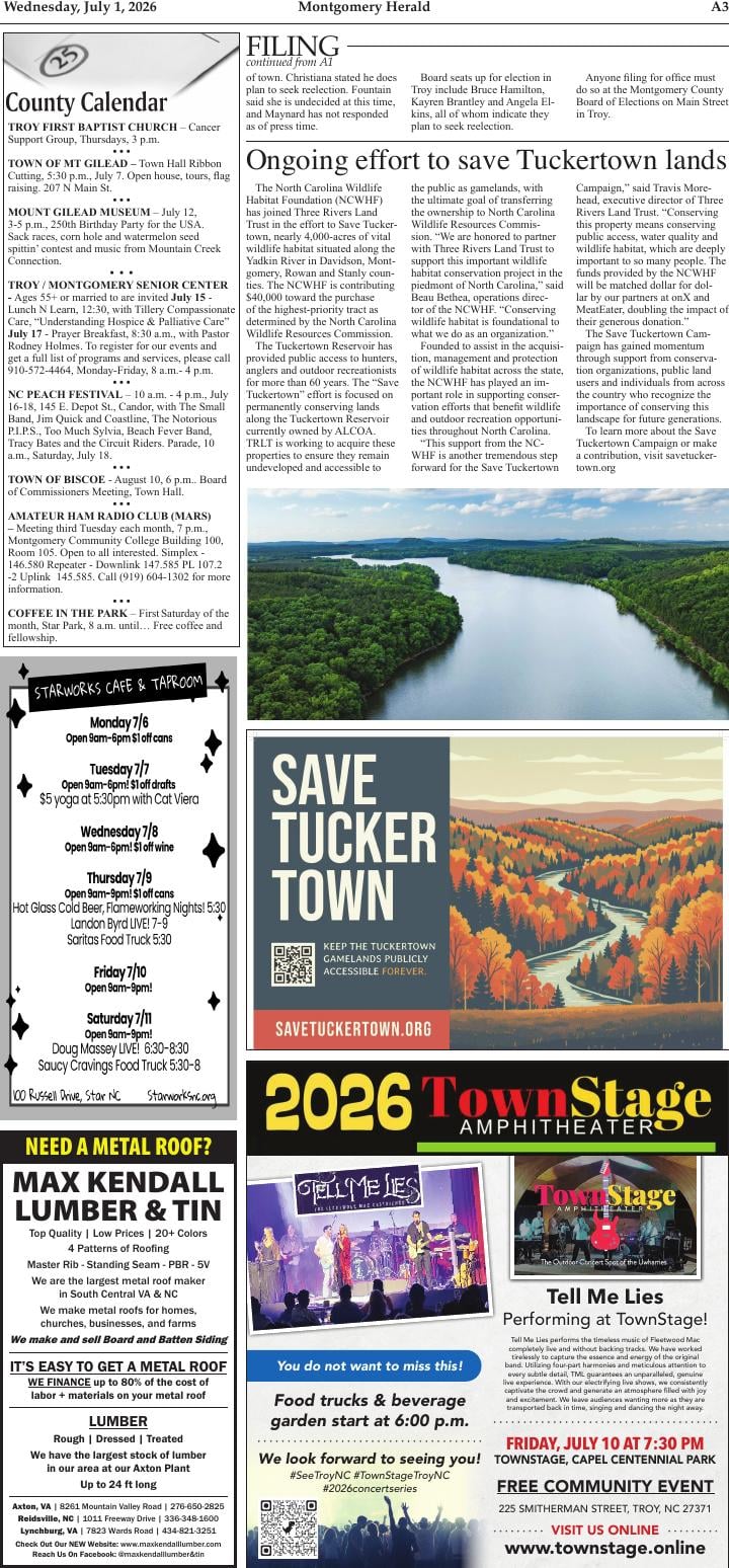 Page A03 | e-Edition | montgomeryherald.com