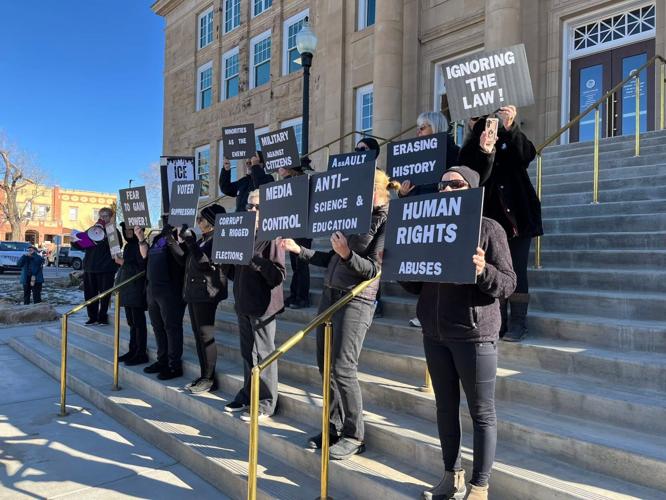 Walkout & speak out; Local protesters unite with events across the ...