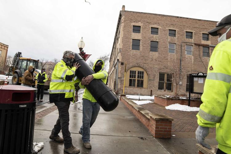 PHOTO GALLERY: 50-year time capsule buried in front of City Hall ...
