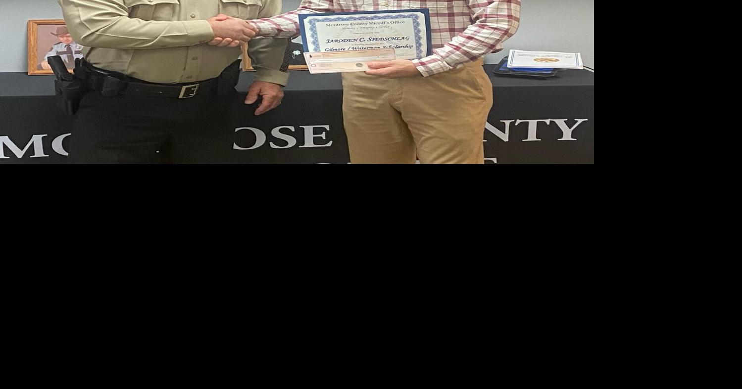 Montrose police officer awarded Gilmore/Waterman Scholarship | Local ...